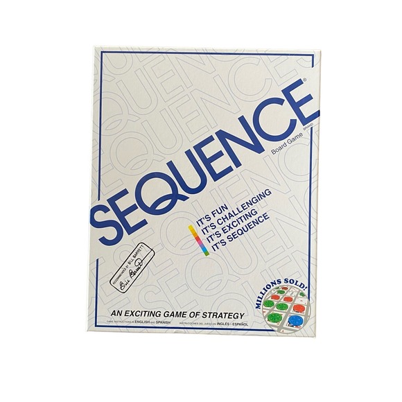 Jax | Games | Sequence Board Game New Sealed | Poshmark